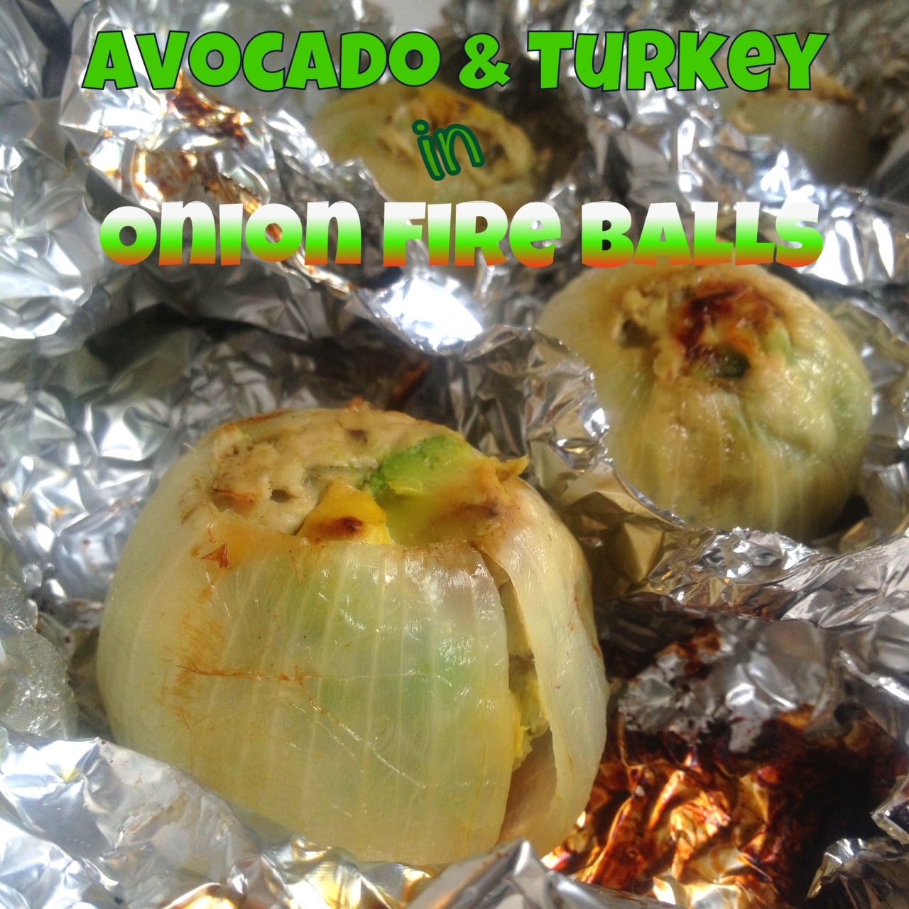 ShowFood Chef: Avocado & Turkey in Onion Fire Balls