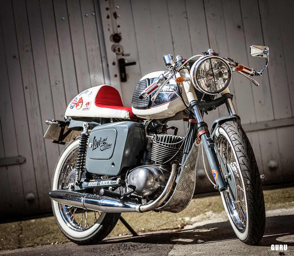 MZ TS 125 Moped Custom by Werks Motorcycles - Lsr Bikes