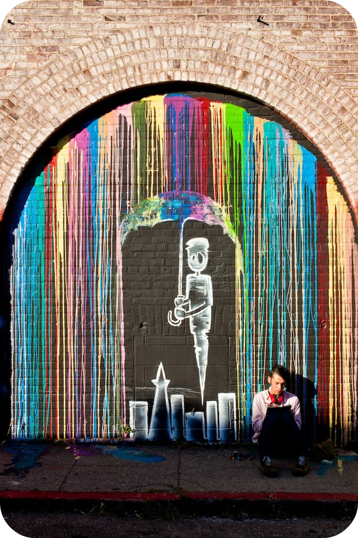 Chez Beeper Bebe: A Little Color: Guerilla Art