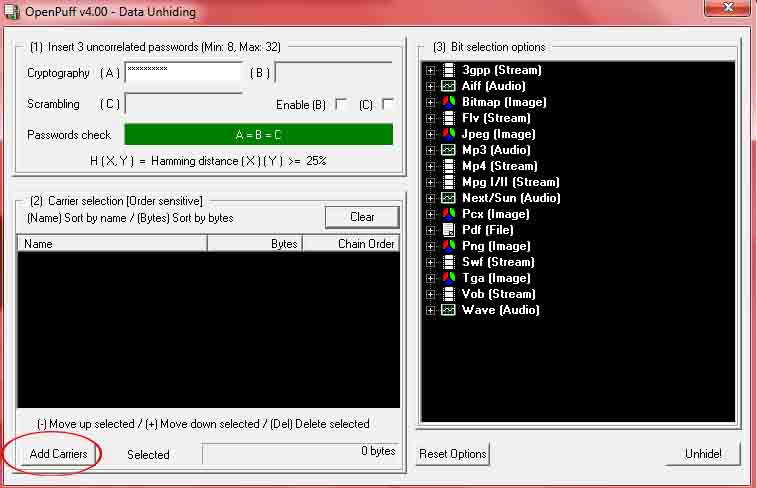 Steganography - OpenPuff Tutorial - ARCYBER
