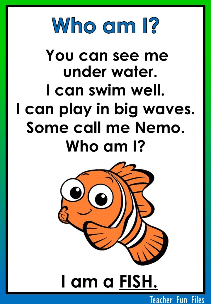 Teacher Fun Files: Reading about Animals for Kids