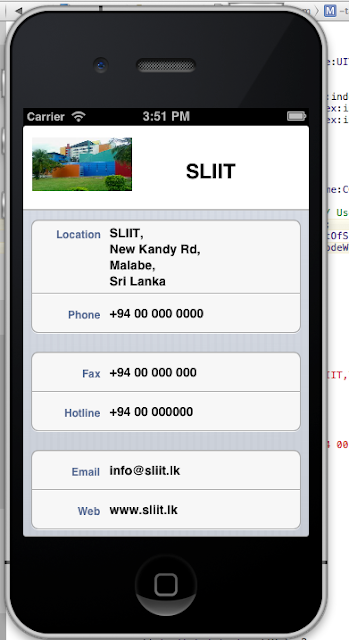 Mobile Application Developmentiphone Table View Design In Ios Part 1
