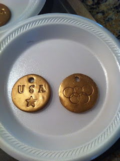 Gymnastics Party: Make your own Olympic Medals