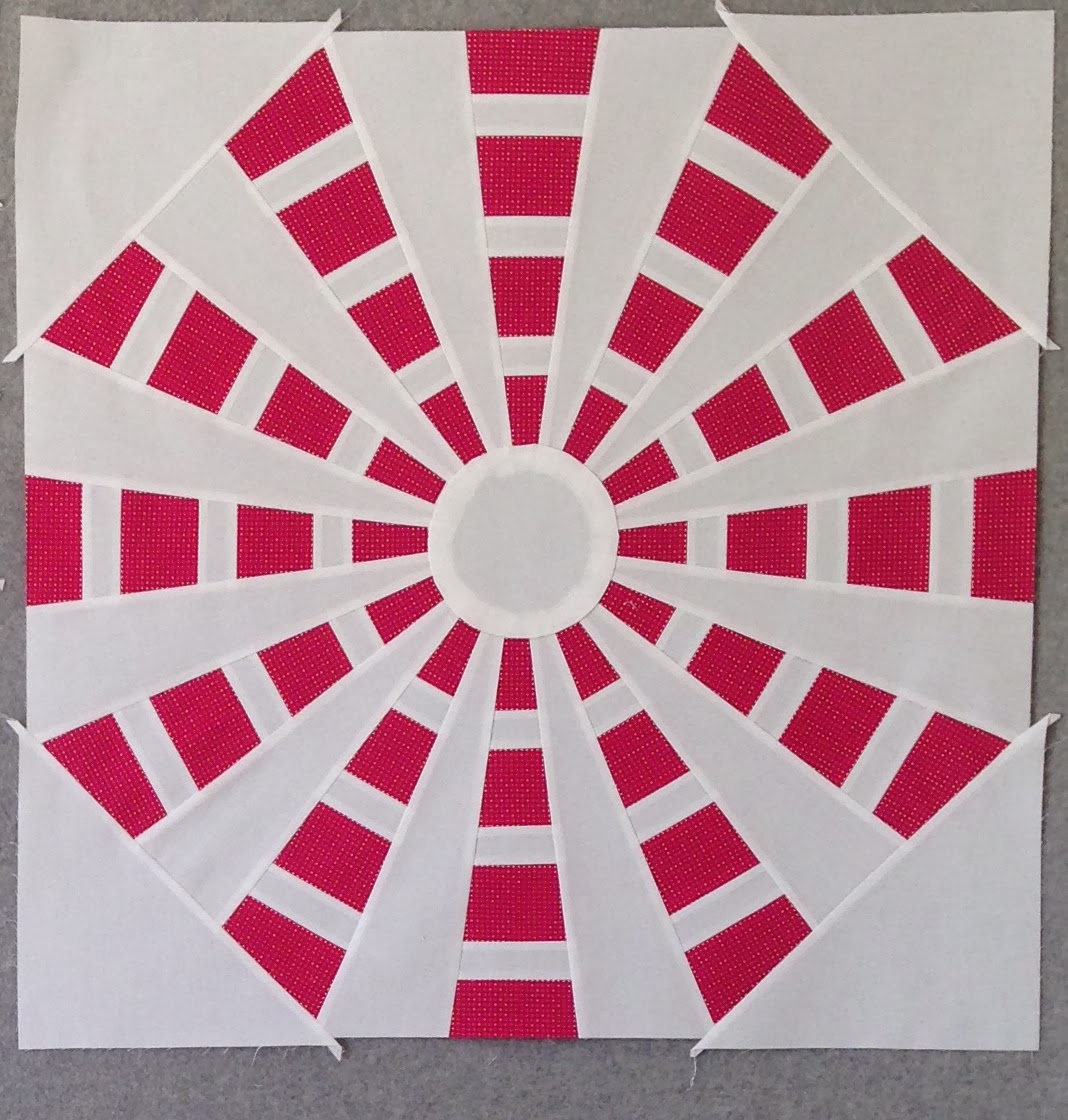 Cupcakes 'n Daisies: 15 Degree Dresden Sampler Quilt