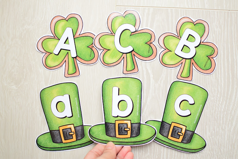 St. Patrick's Day Letter and Number Cards | The Pinay Homeschooler