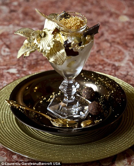 Robert's World: The $1,000 ice cream sundae made with 23-carat gold and ...