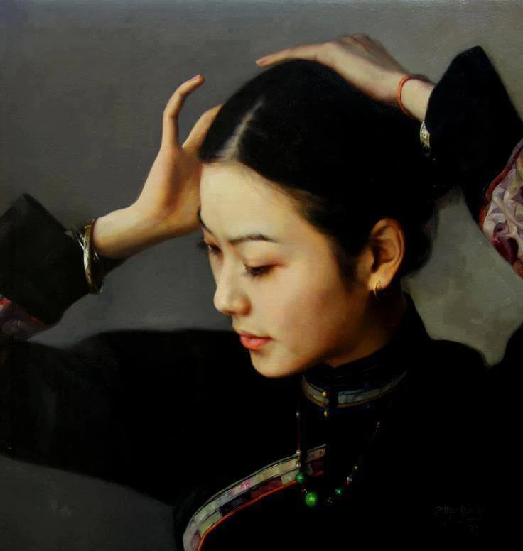 Zhao Kailin 赵开霖, 1961 | Figurative /Portrait painter | Tutt'Art ...