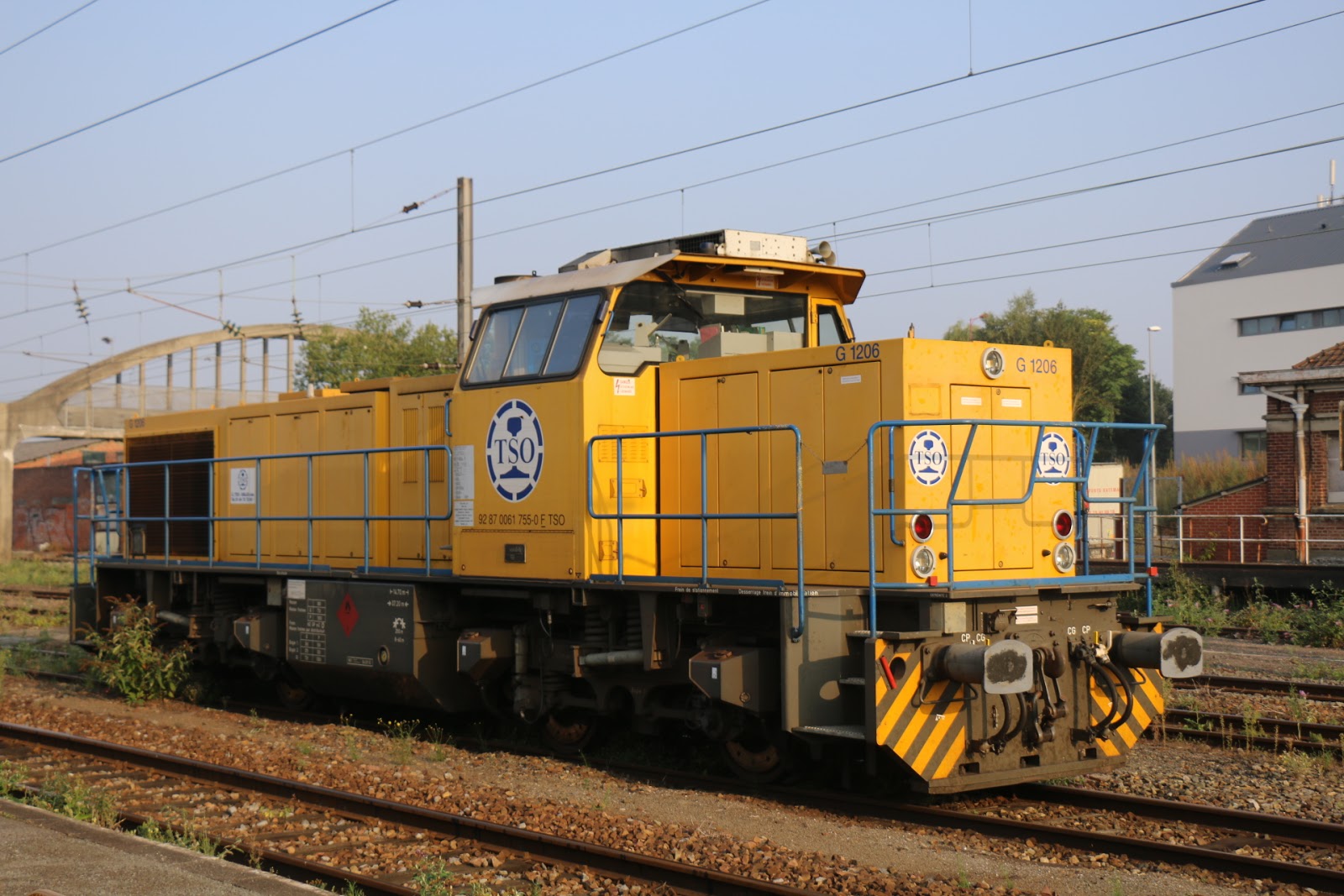 LA PASSION DU TRAIN: Euro 4000 et G 1206 TSO à Hazebrouck