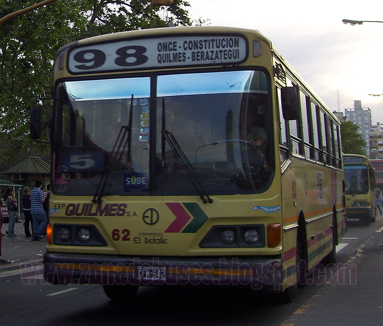 Colectibus - Zona de Buses: LINEA 98