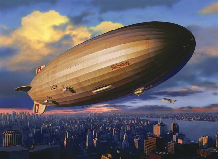 El Zeppeling Hindenburg