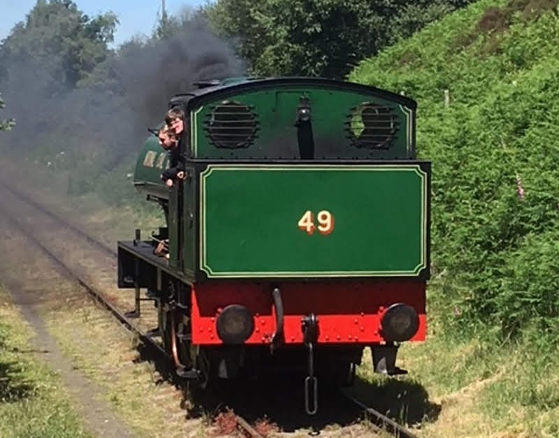 Tanfield Railway Blog: Monday with 49