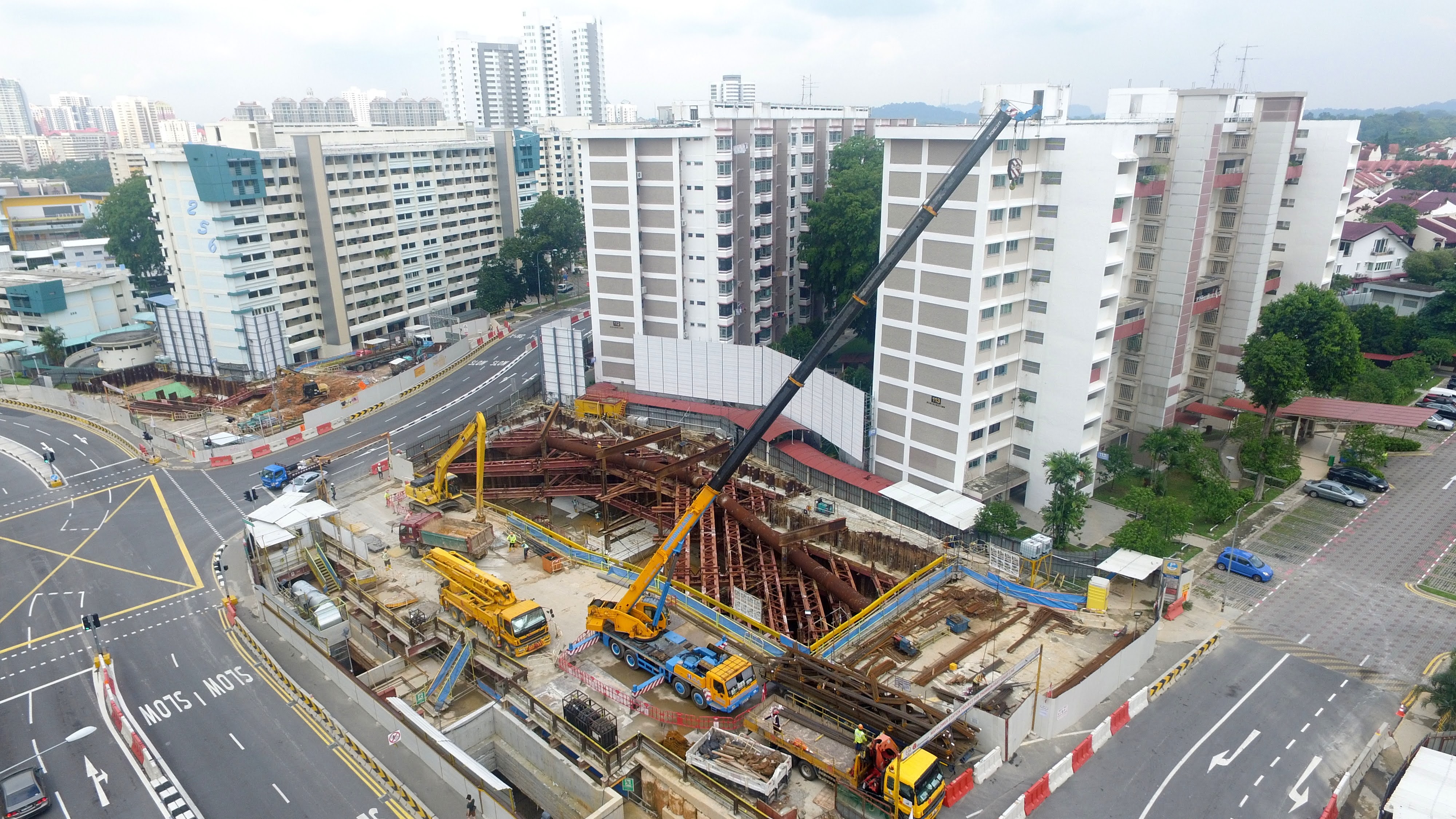 Thomson Line Construction: Mayflower Excavation (III)