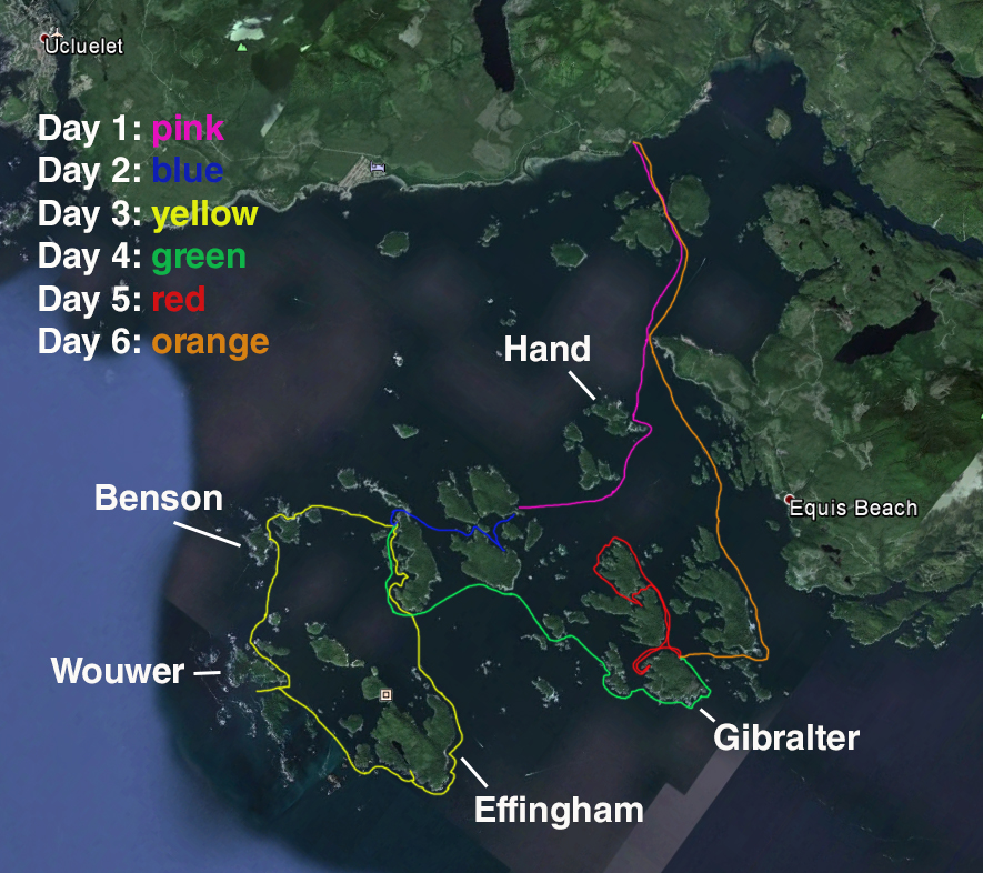 Exploring Cascadia: Broken Group Islands, Vancouver Island, Canada