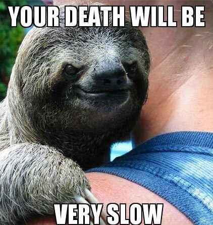 Sober in a Nightclub: Very slow.