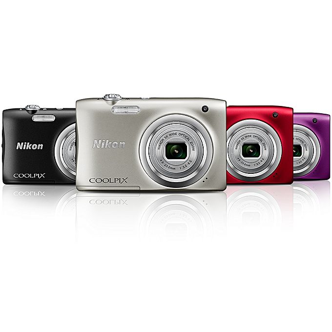 Nikon COOLPIX A100 - Digital Still Camera - Black - JuaBei