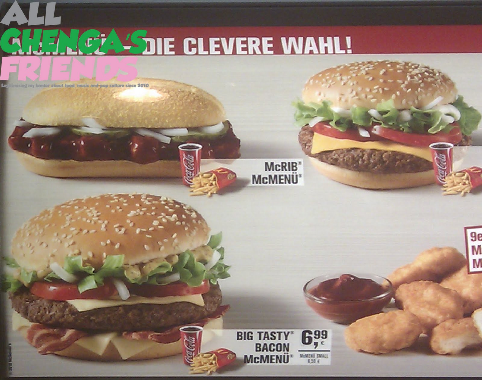 All Chenga's Friends: Cheap Eats and Indie Beats: Fast Food