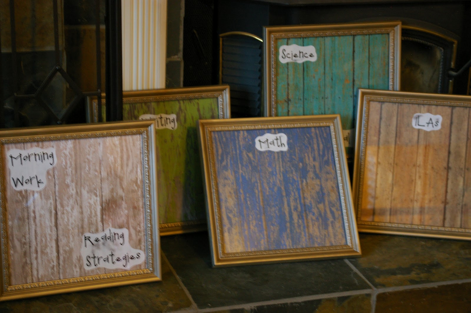 Crafty in First Grade: Objective Picture Frames