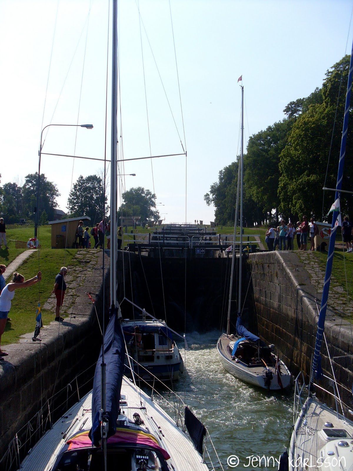 Destinationens historia: Bergs Slussar