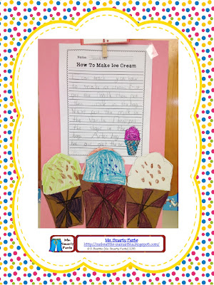 Ms. Smarty Pants : How To Make Ice Cream Writing Common Core