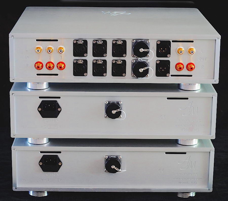 AM AUDIO RT3 SILVER EDITION TUBE TVC 3 BOX PREAMPLIFIER – M & S ...