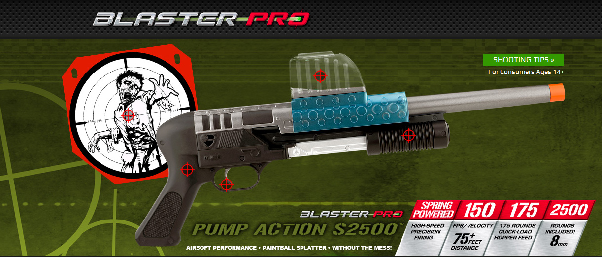 Urban Taggers.: BlasterPro: Toy blasters get a lil' more serious