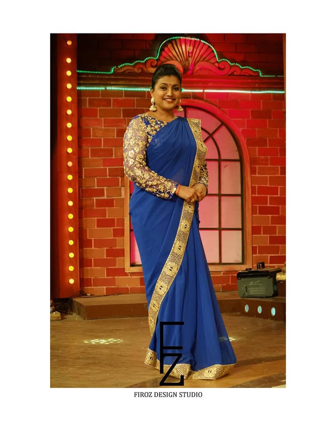 Actress Roja Selvamani in Stunning Photoshoot In Saree