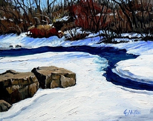 Daily Painters Abstract Gallery: Impressionist Landscape Painting ...