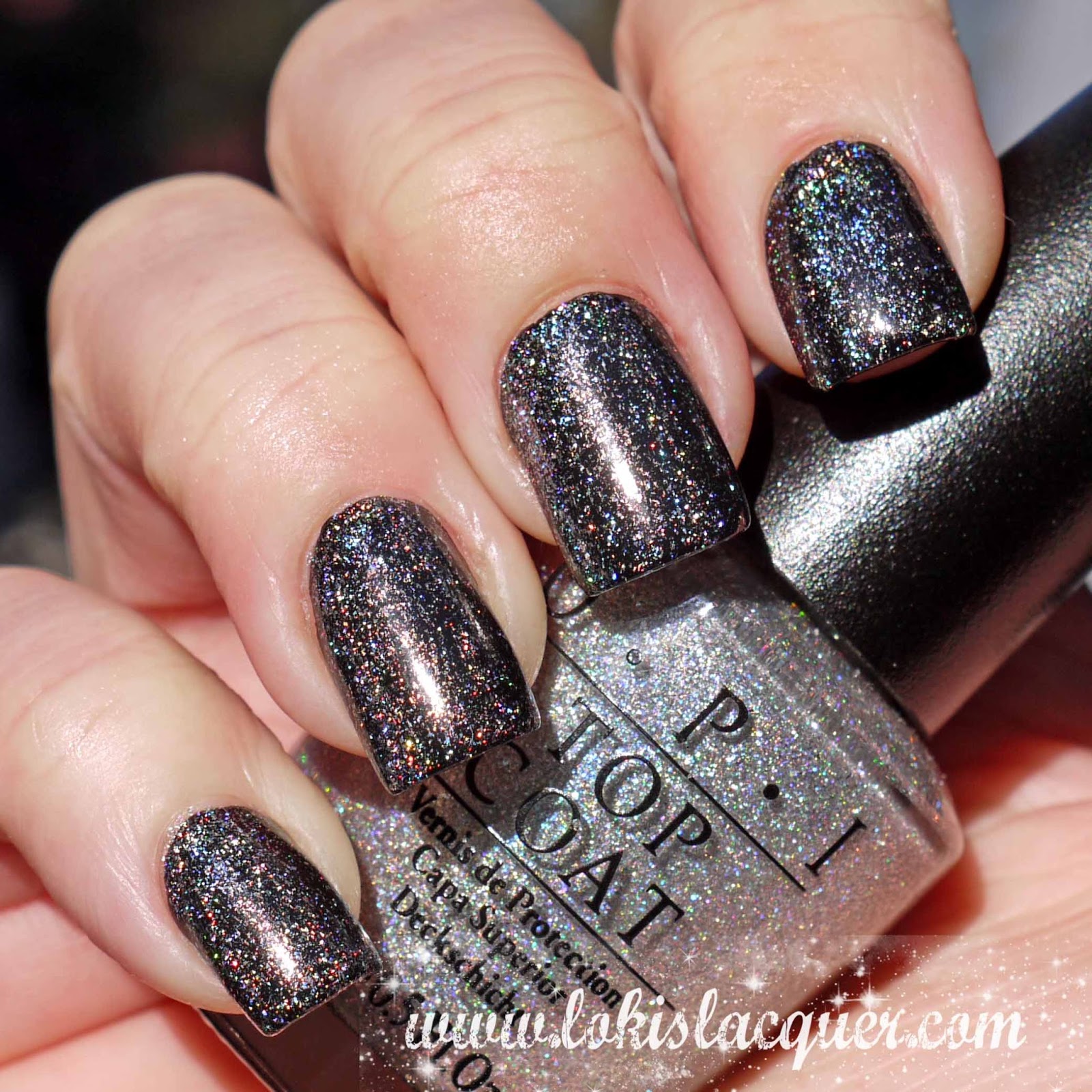 Loki's Lacquer: OPI Black Labels- Paris Couture for Sure Swatch