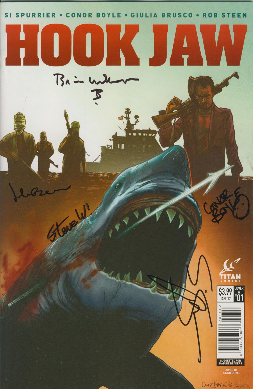 Boys Adventure Comics: Hook Jaw - part 1