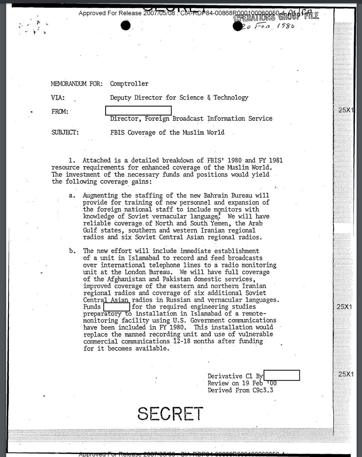 Religion and the CIA: A Trove of Declassified Intelligence Documents in ...