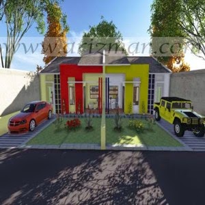 Rumah Minimalis Tipe 72 Model Rumah Minimalis