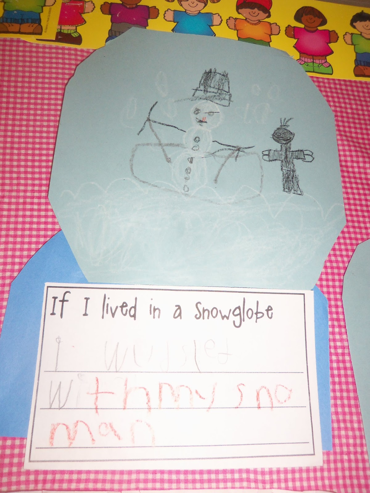 Mrs. Wood's Kindergarten Class: Sensory Details Snow Globe