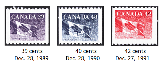 Postal History Corner: Monarch-Free First-Class Letter Rate Definitives ...