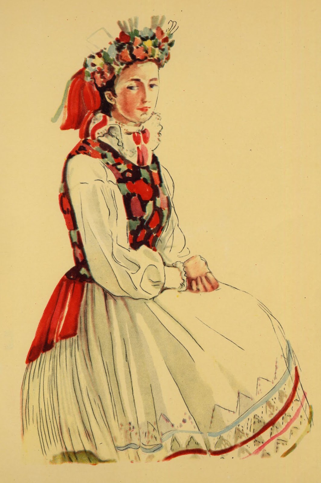 FolkCostume&Embroidery: Overview of the costumes of the Lemkos / Rusyns ...