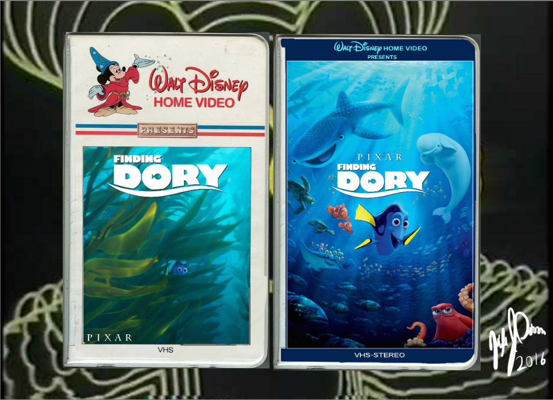 Imaxination's Video Corner: Updated Custom Disney VHS Covers Post