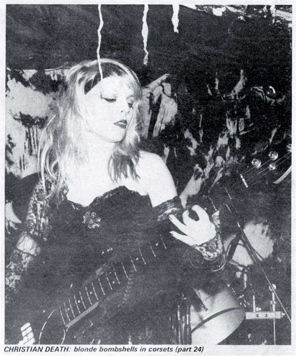 Fade To Black 1334: Goth Subculture - Christian Death Interview Sounds ...