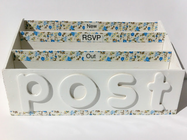 Miss Beatrix: Make Your Own Letter Rack