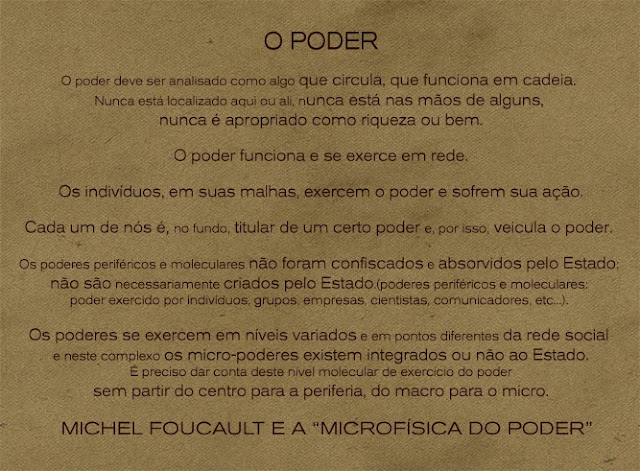 O Poder, Michel Foucault