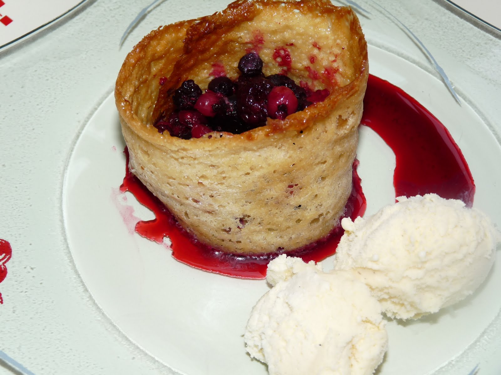 Passion cuisine: tuile citron aux fruits rouges