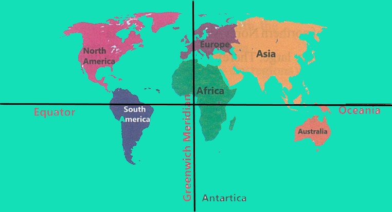 Grade-3 Social Science, Continents and Oceans
