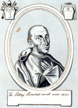 Araldica ecclesiastica: Riario, fr. Pietro, O.Min. (1447-1474), vescovo ...