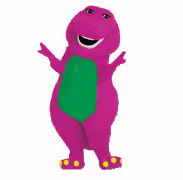 AKI GIFS: Gifs animados Barney