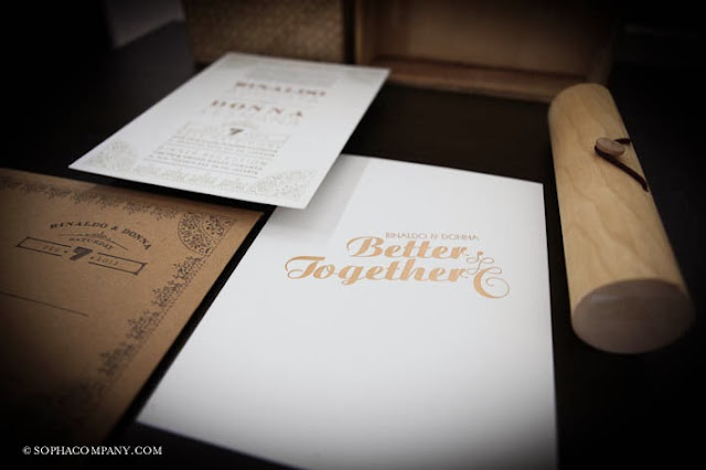 Sopha & Co.: Going Letterpress with Rinaldo & Donna