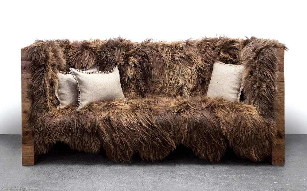 2 9 T H V O I D: Design Void: Long Wool Sofa by Sentient