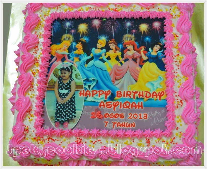 Speky Cookiez: Kek Birthday Princess