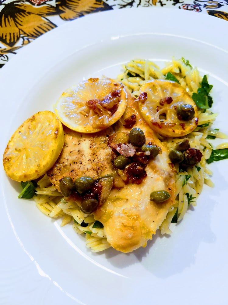 Chicken Piccata - oh so good and light!