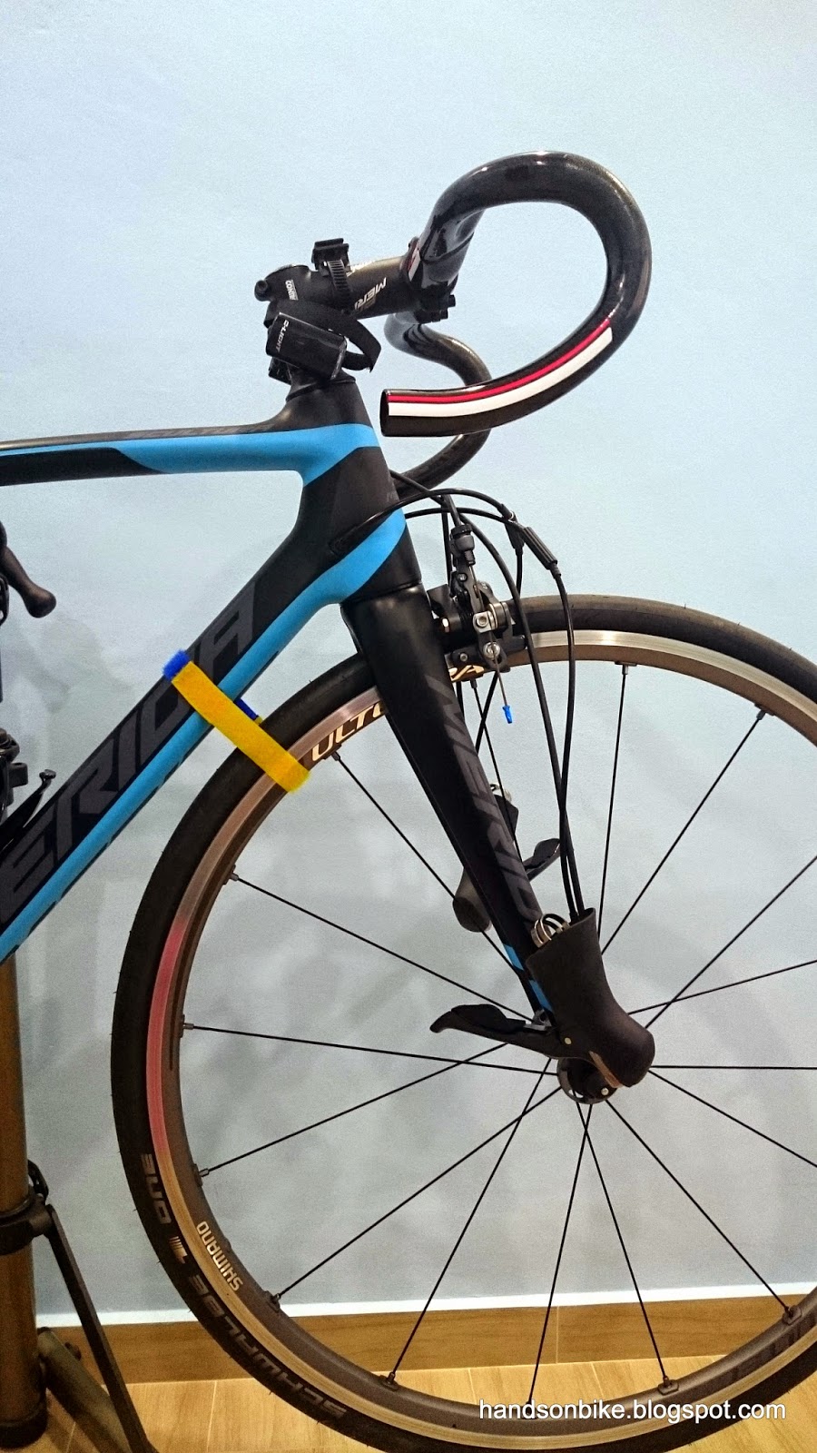 Hands On Bike: Merida Scultura 5000: FSA K-Force Compact Road Handlebar