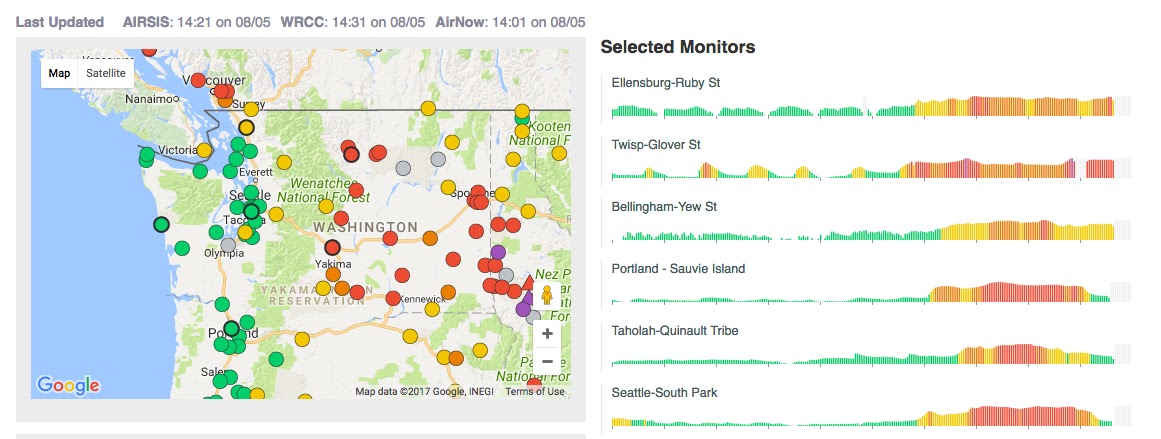 Cliff Mass Weather Blog: Improved Air Quality at Low Levels over ...