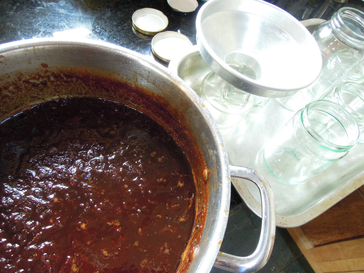 chowgypsy: "British" Spiced Plum Chutney in a Little Place Called Wales