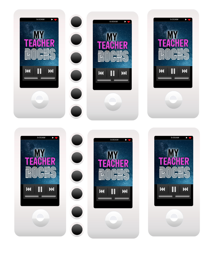 artbyangeli: Teacher Appreciation Free iPod printable tags